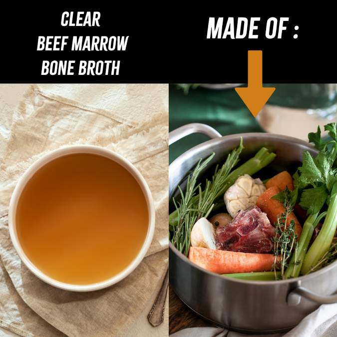 SOUPS - Beef Marrow Bone Broth - 12oz – Ever Gourmet